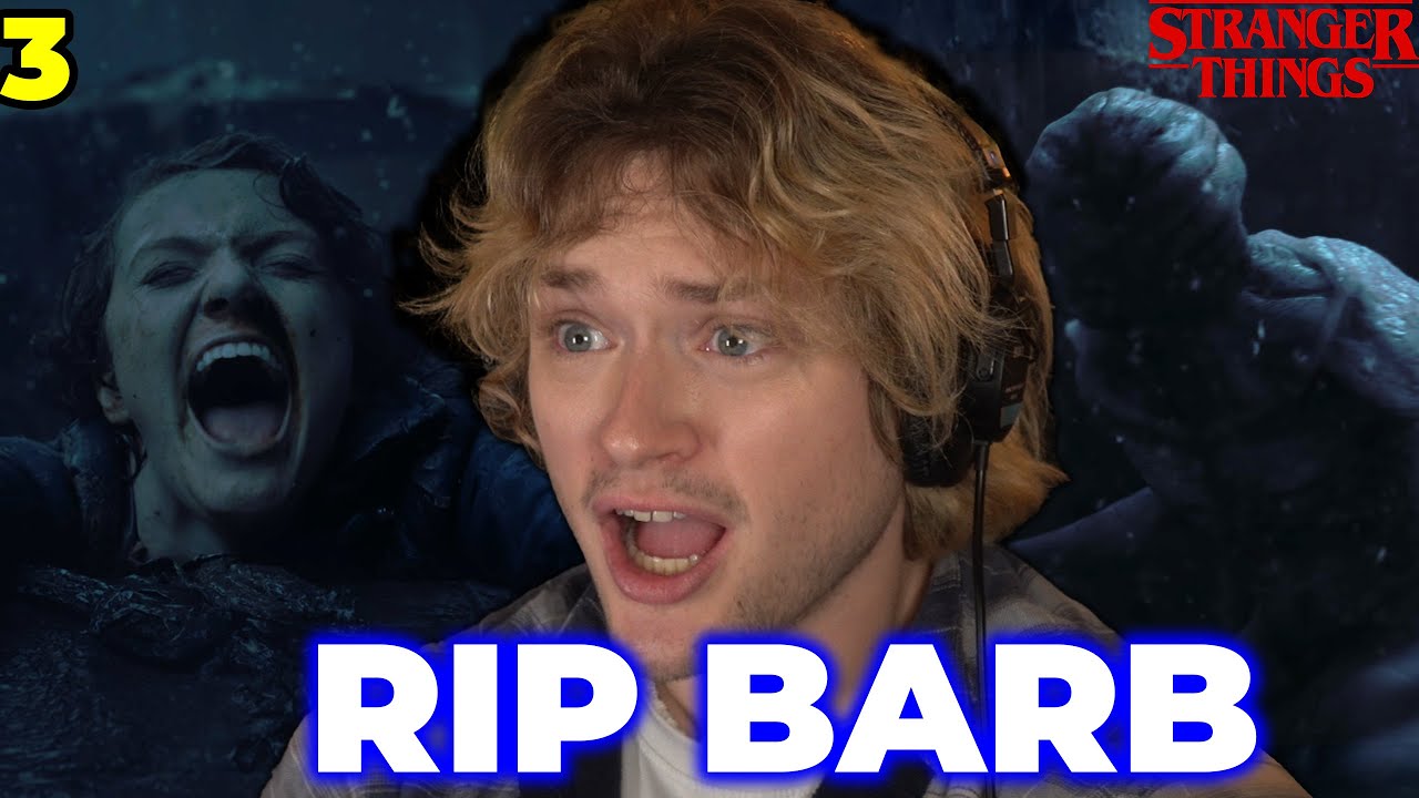 BARBARA'S DEATH REACTION | Gym Bro Reacts to Stranger Things Ep 3 - YouTube