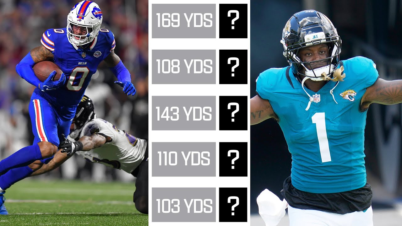 All 100+ Yard Rush/Rec Performances of Week 1 - YouTube