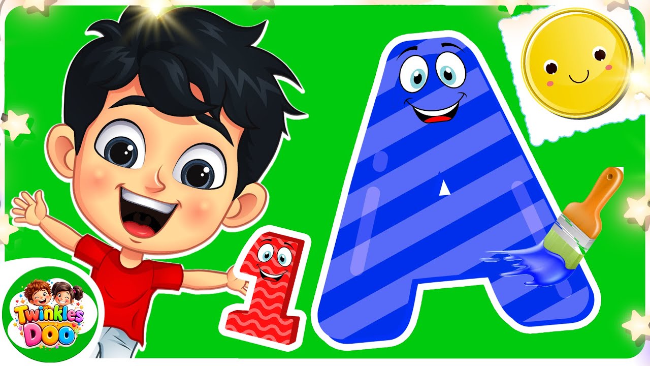 🌟 Learn ABC 123 Colors Shapes and More 🌈 | Baby Learning Videos For 2 ...