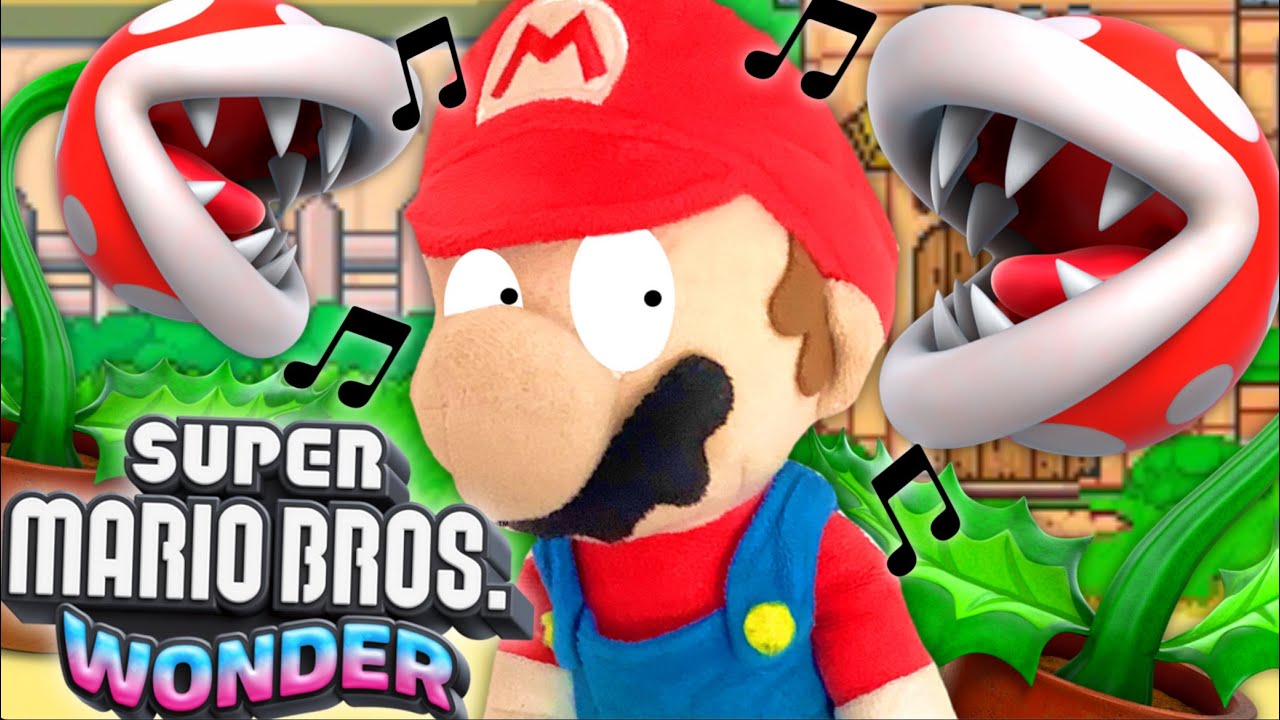 Piranha Plants On Parade! - Super Mario Bros Wonder PLUSH PARODY - YouTube