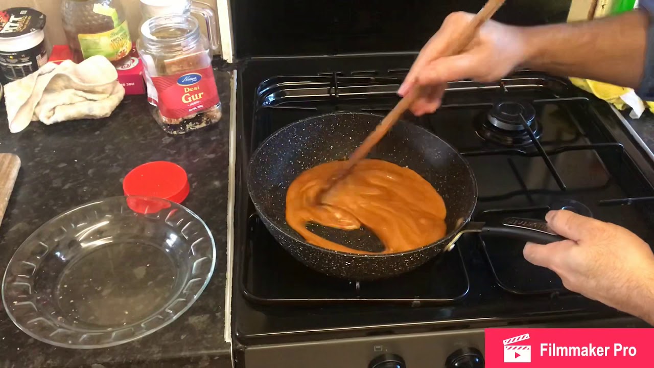 How to make Gur toffee|Pakistani style food|By Razacooks - YouTube