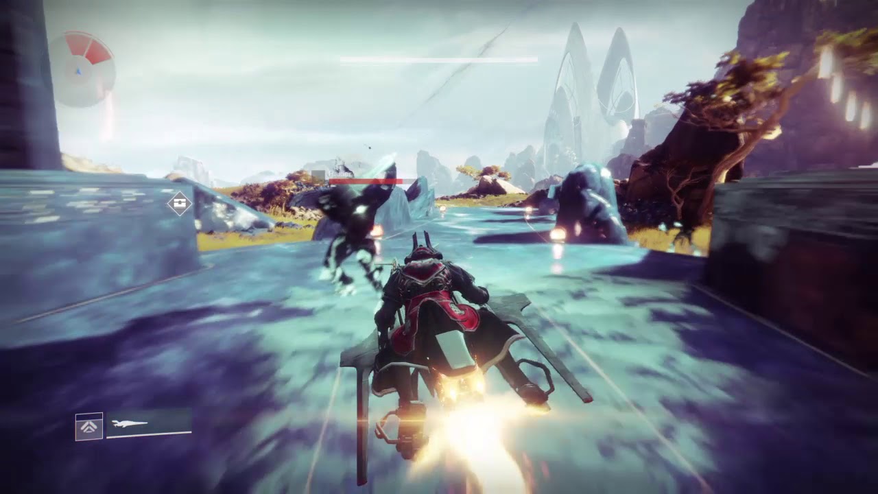 Destiny 2 sparrow dodge - YouTube