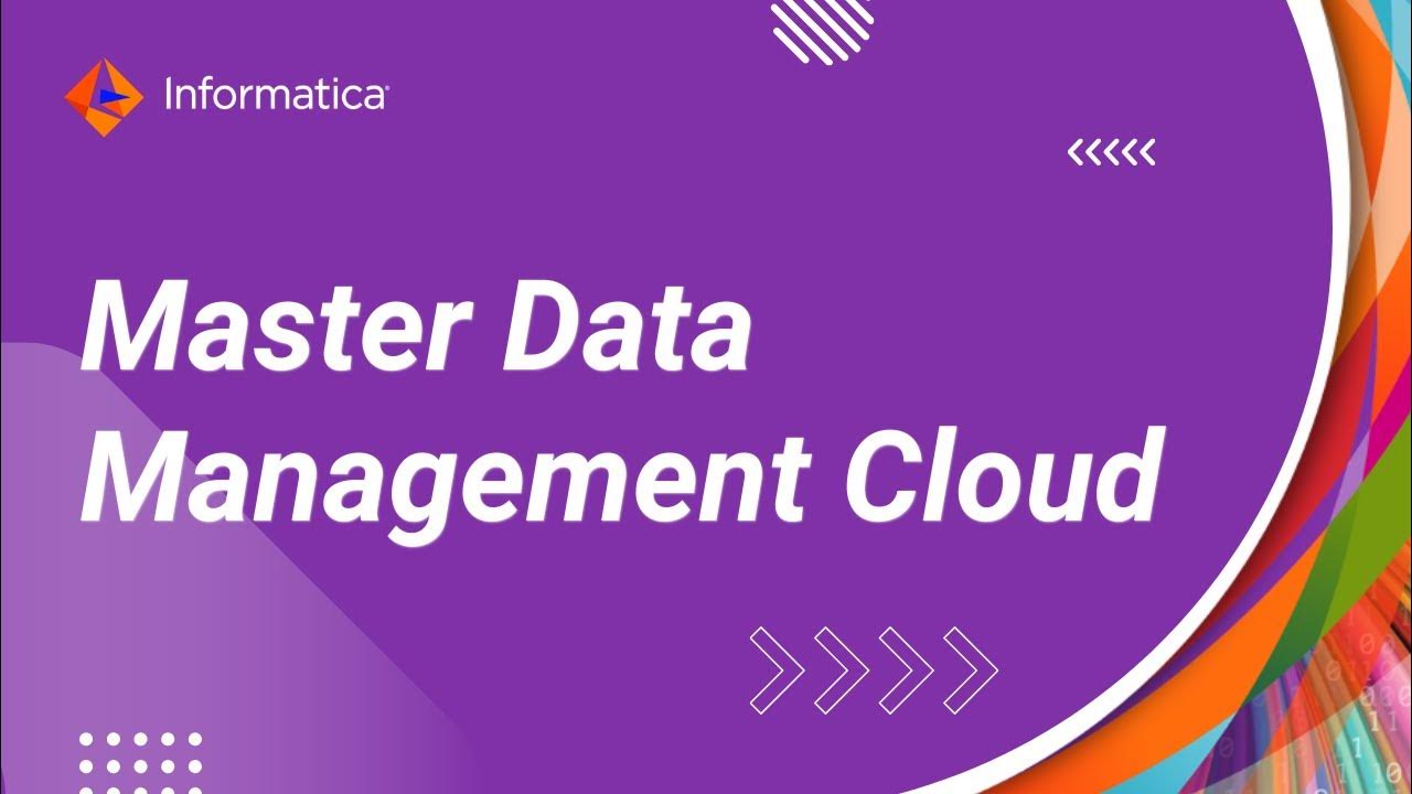 Exclusive Webinar Series on Informatica Cloud - Session 3(Master Data Management Cloud) - YouTube