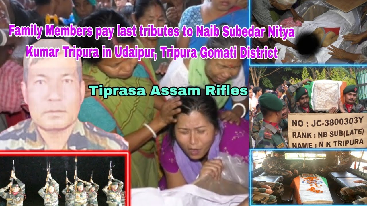 Tiprasa Assam Rifles Naib Subedar Langma Chokha Mang Kwthwi Sokpaikha ...