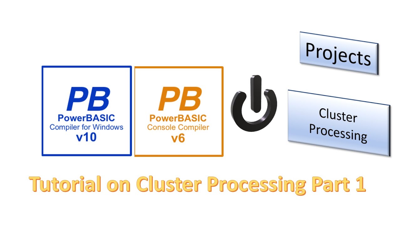 PowerBasic Projects - Cluster Processing - part 1 - YouTube