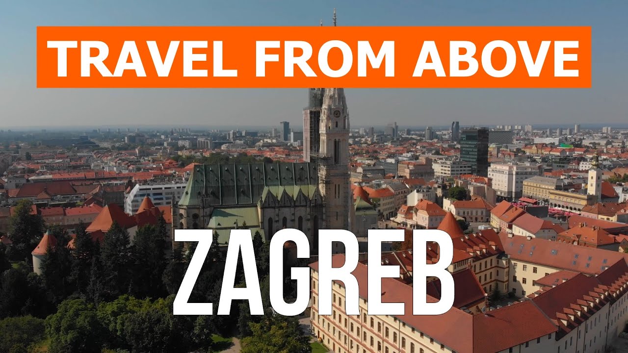 Zagreb from drone | 4k video | Croatia, Zagreb from above - YouTube