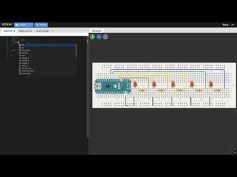 ARDUİNO İLE FOR DÖNGÜSÜNÜ KULLANARAK KARAŞİMŞEK YAPMA !!!! - YouTube