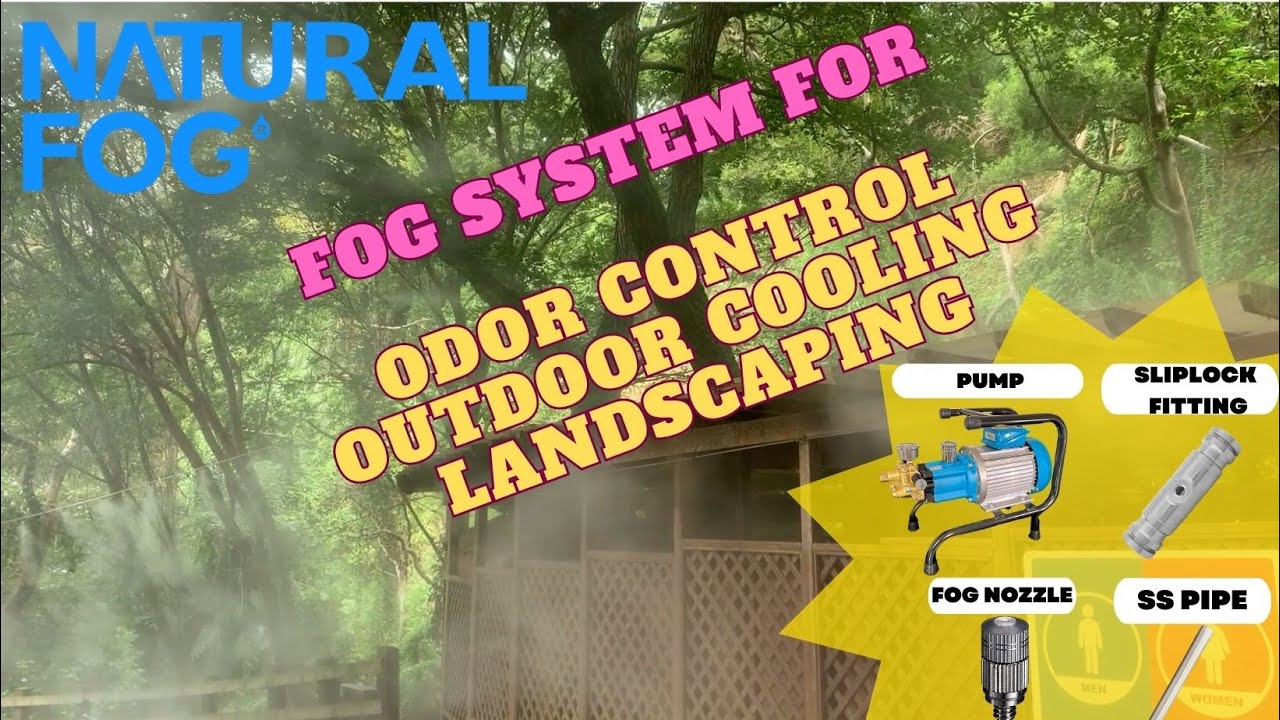 Odor Control, Outdoor Cooling, Landscaping with High Pressure Fogging ...