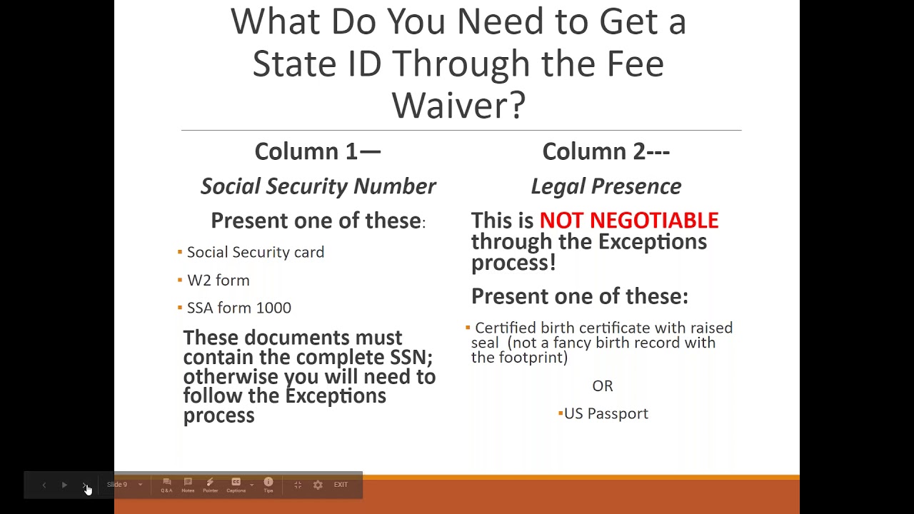 State ID Fee Waiver Program For Individuals Experiencing Literal Homelessness YouTube state-id-fee-waiver-program-for-individuals-experiencing-literal-homelessness-youtube