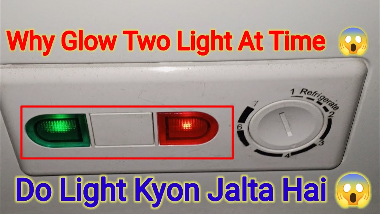 Haier freezer red light.Red warning light on freezer.Haier deep freezer ...