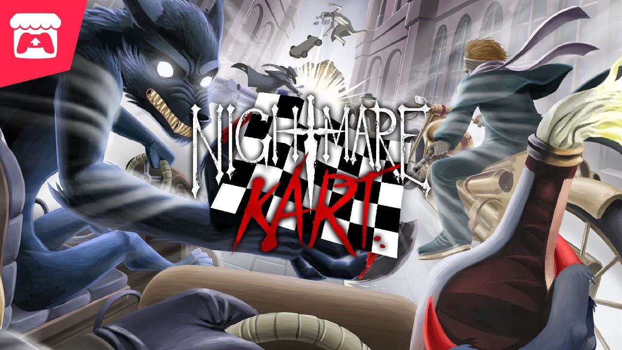 Nightmare Kart - Race through the gothic city streets in this PS1 ...