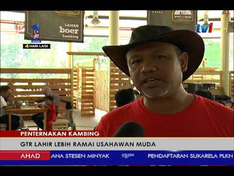 PENTERNAKAN KAMBING - GTR LAHIR LEBIH RAMAI USAHAWAN MUDA [27 OGOS 2017]