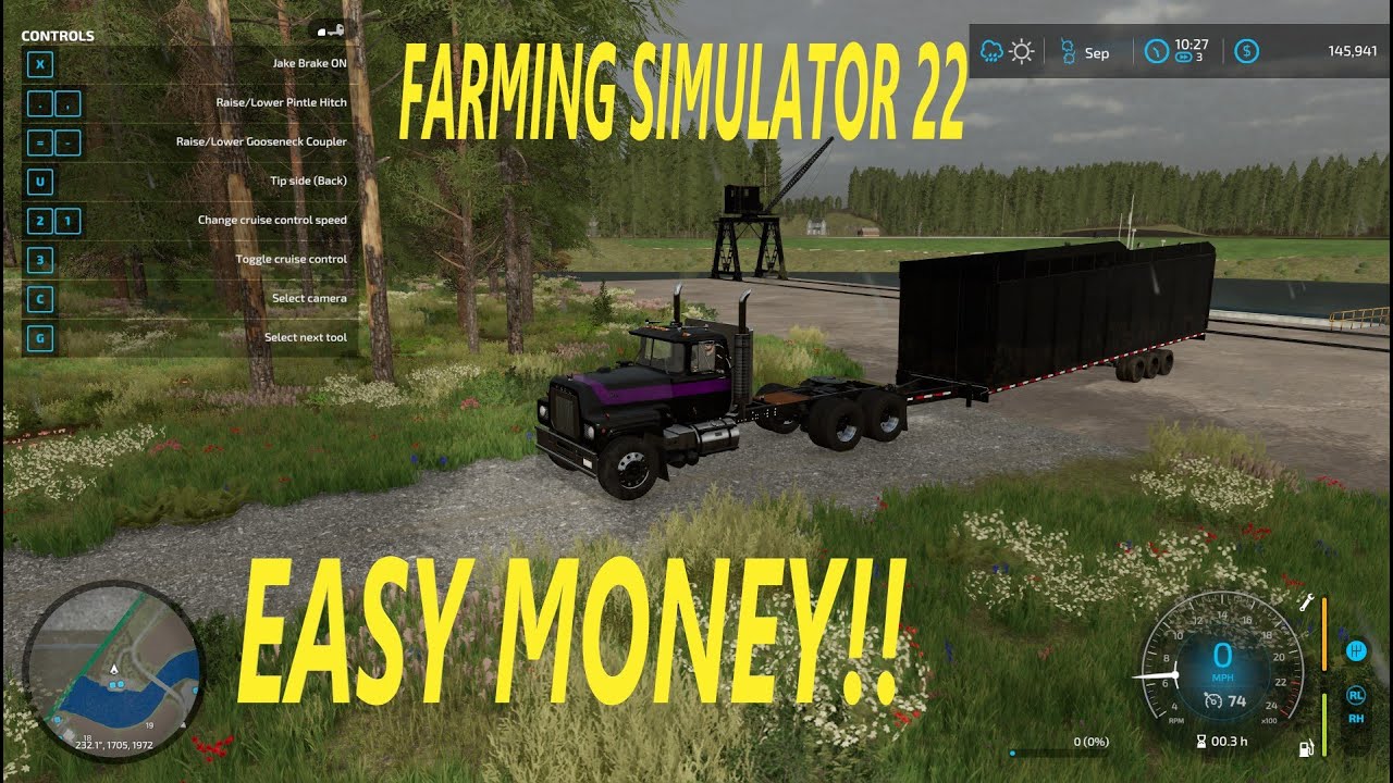 EASY MONEY!! - Farming Simulator 22 - YouTube