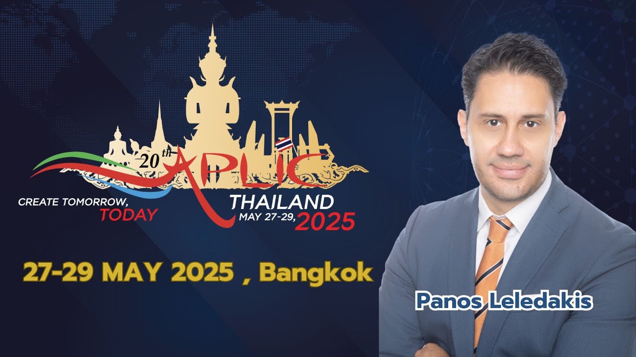 APLIC 2025 - Teaser speakers | Mr.Panos Leledakis - YouTube