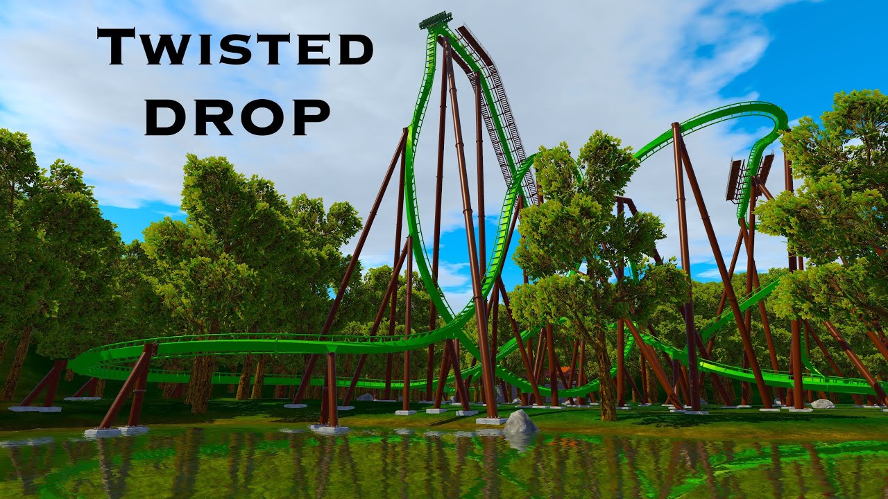 Flight of the Pterosaur | B&M Dive with Twisted Drop | NoLimits 2 + FVD ...