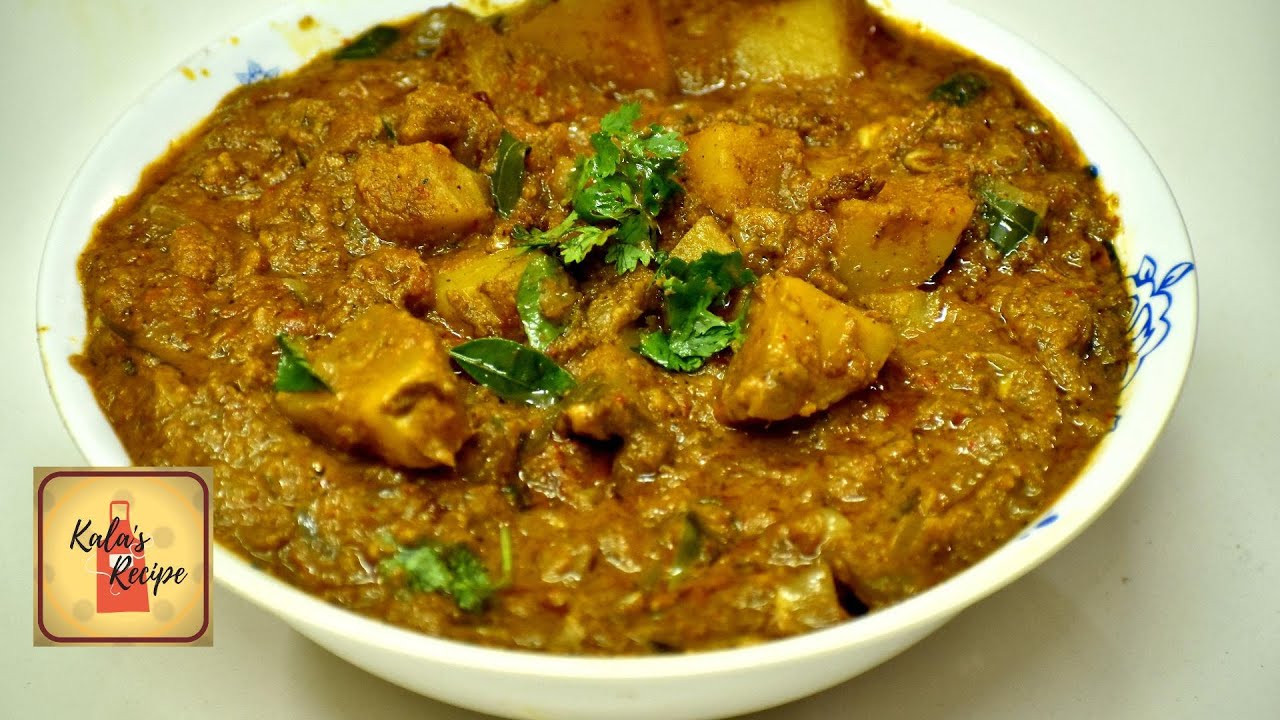 Potato Kurma for rice | சாதத்திற்கு உருளைக்கிழங்கு குருமா - YouTube