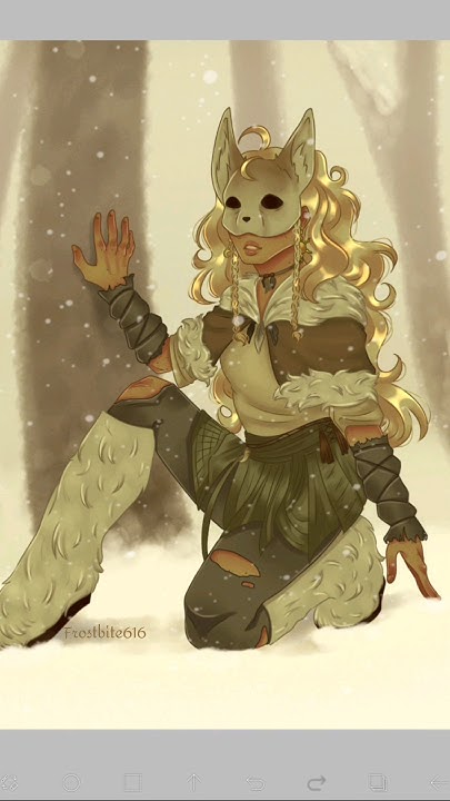 Drawing my Yaelokre OC in my style #art #yaelokre - YouTube