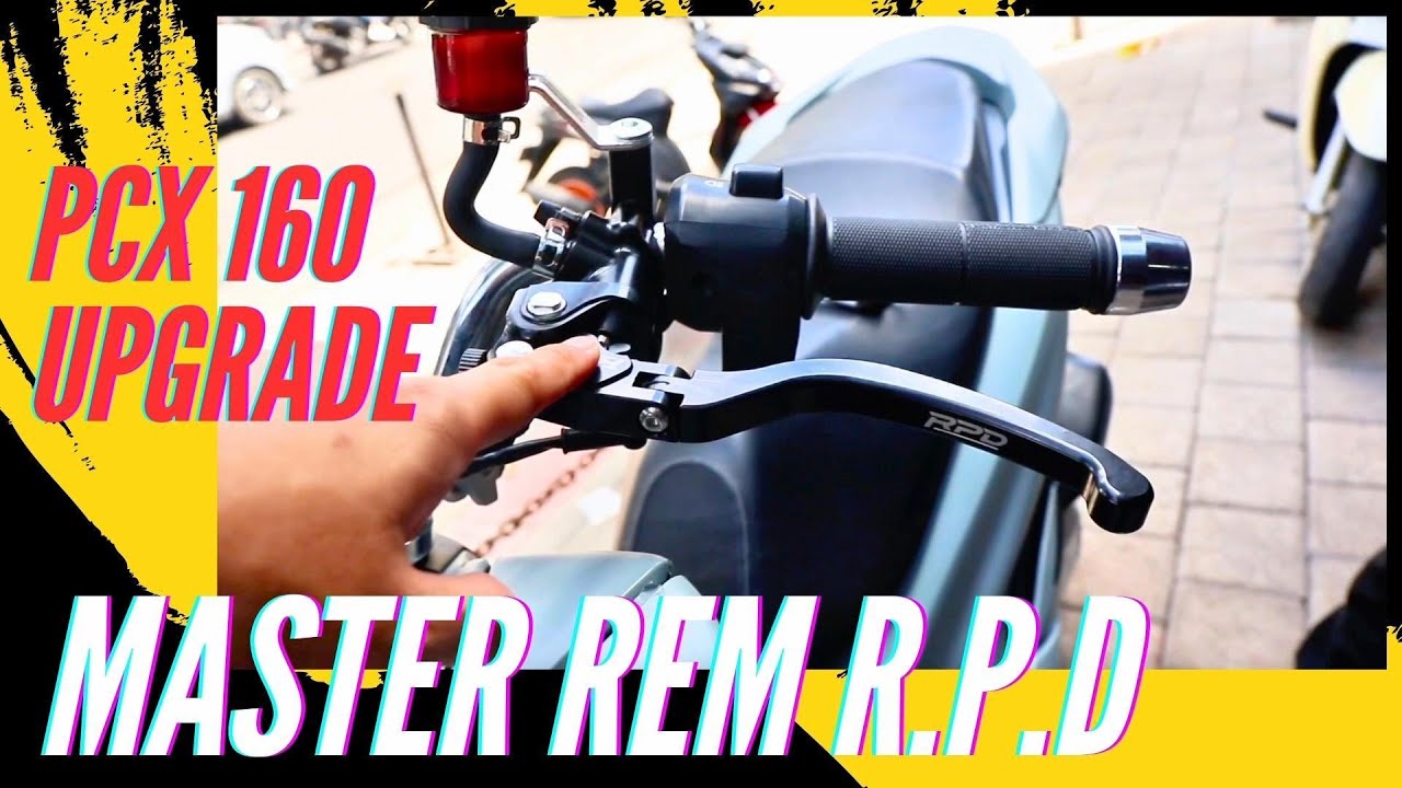 Master Rem RPD di Honda PCX 150 - YouTube