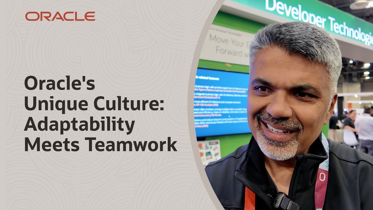 Oracle’s Unique Culture: Adaptability Meets Teamwork - YouTube