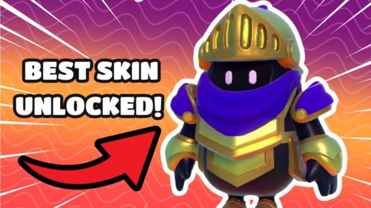 UNLOCKING THE BEST FALL GUYS SKIN! (Golden Knight) - YouTube