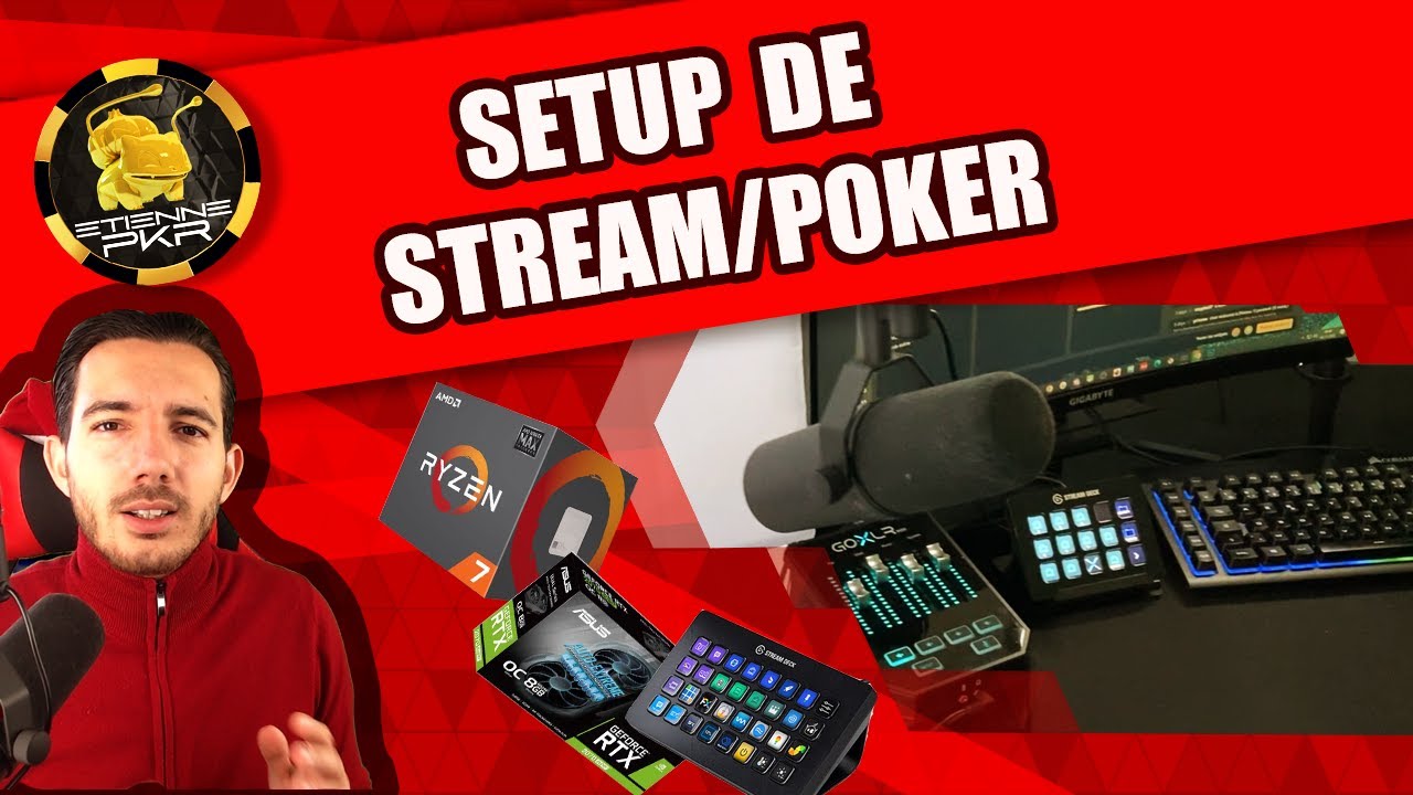 Mon Setup de Stream/Poker! - YouTube