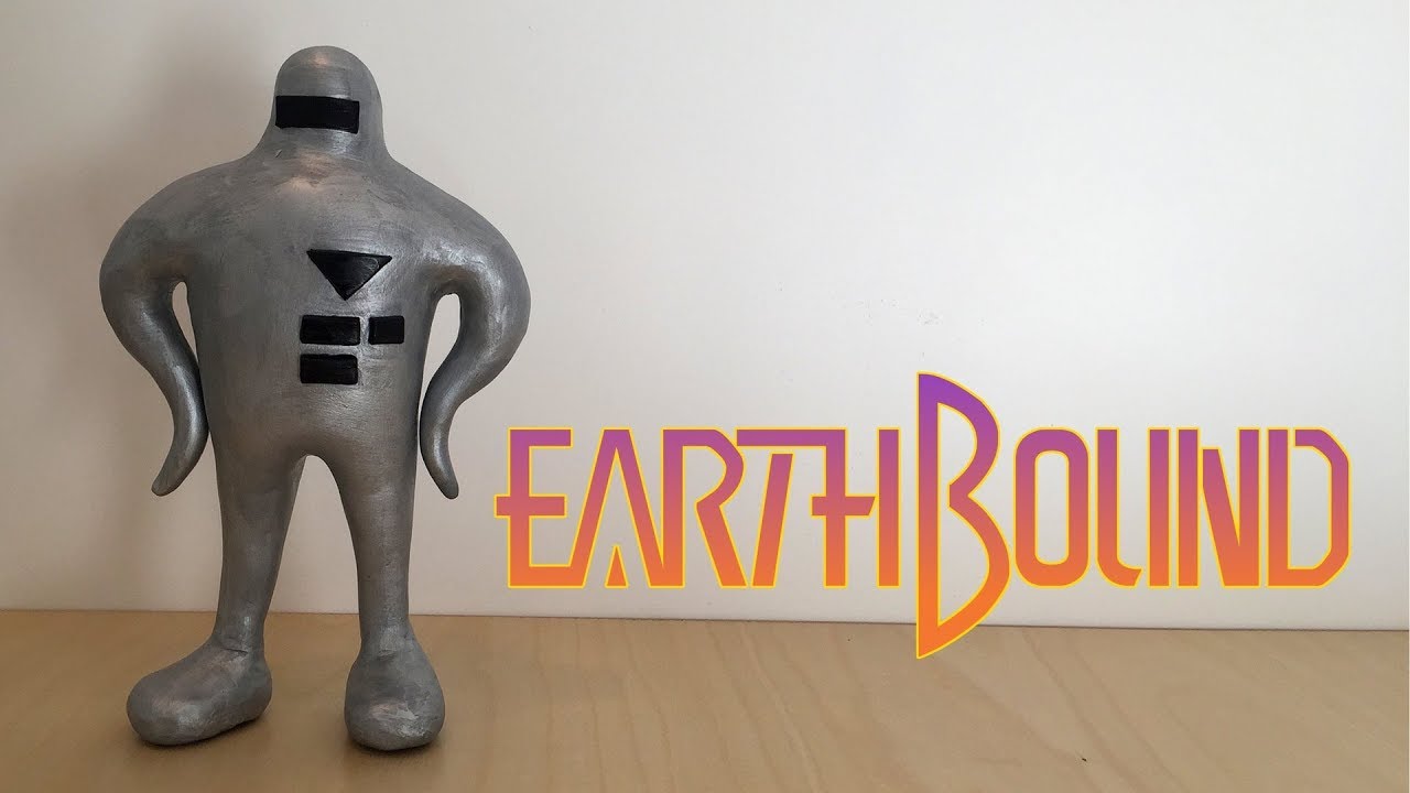 Making a STARMAN with CLAY | Earthbound Sculpture - YouTube