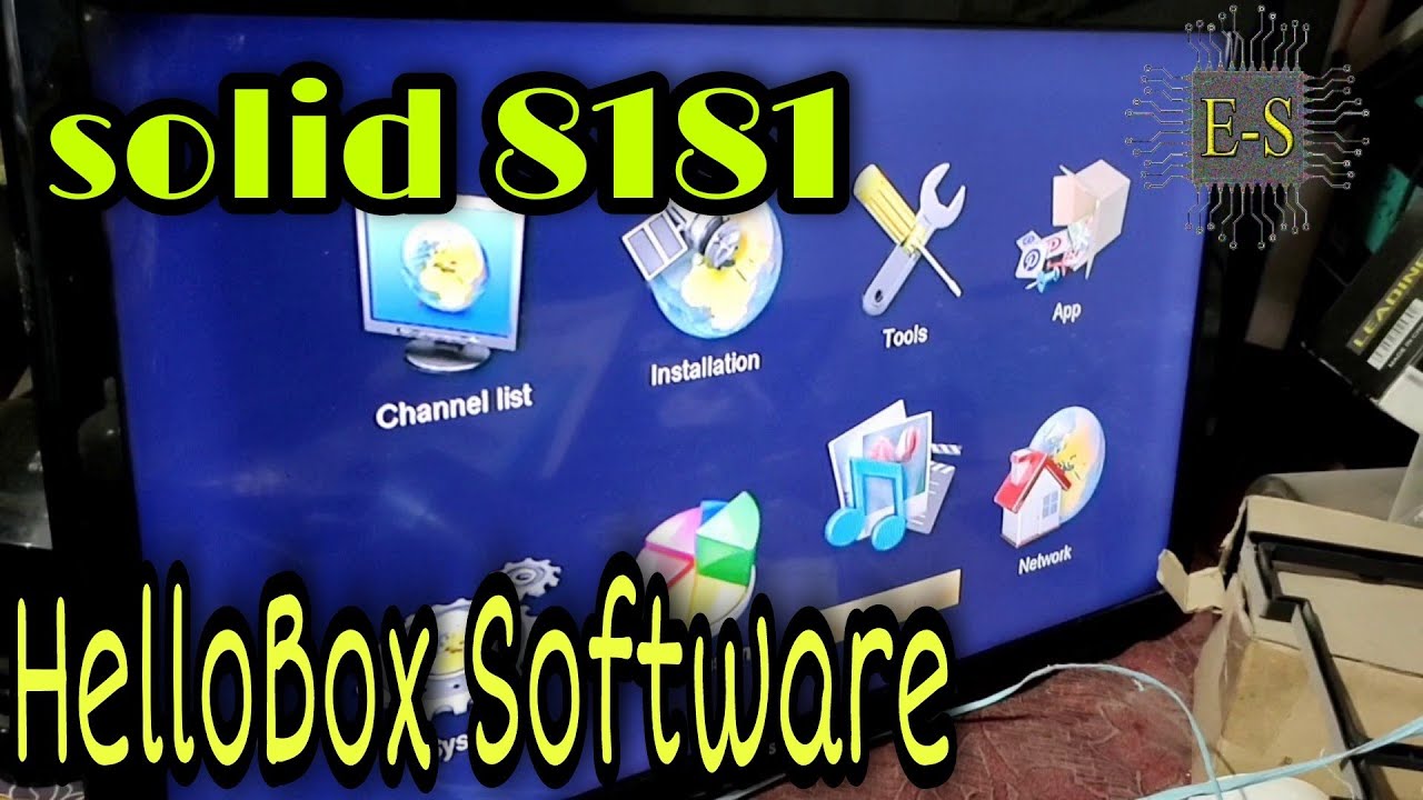 Solid HDS2X 8181 HelloBox Software Update - YouTube
