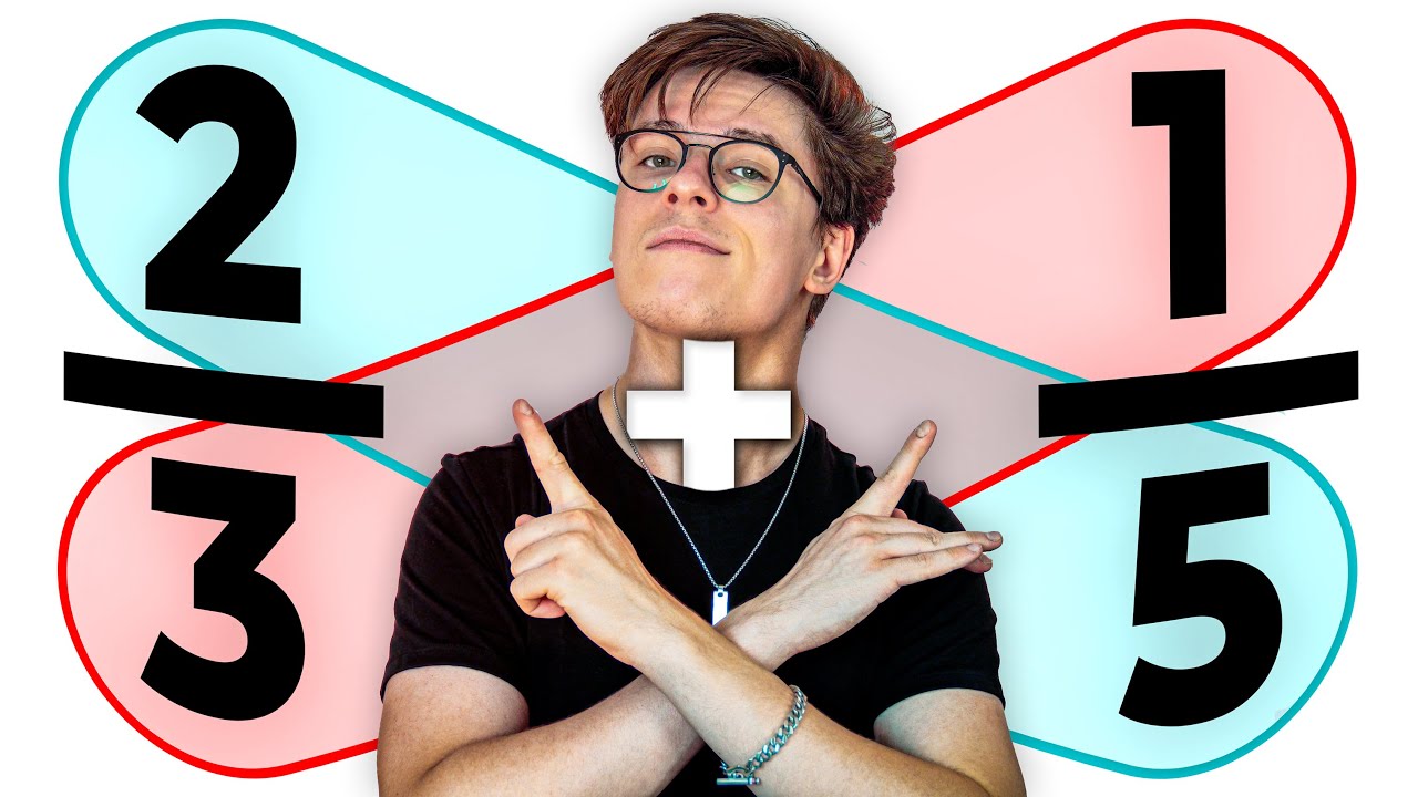 ADDITIONNER et SOUSTRAIRE des FRACTIONS - LA MÉTHODE DU PAPILLON 🦋 ...