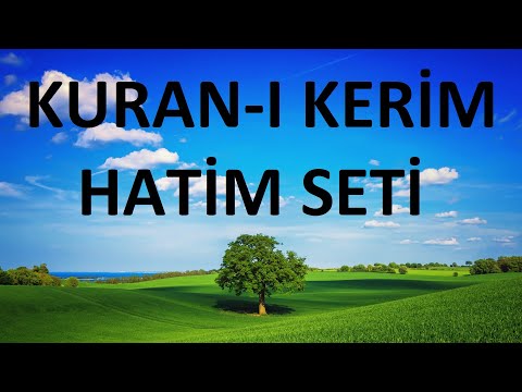 Kuran-ı Kerim Hatim Seti 30.Cüz Kuran Meali Elmalılı Hamdi Yazır Kuran Hatim Kuran Dinle