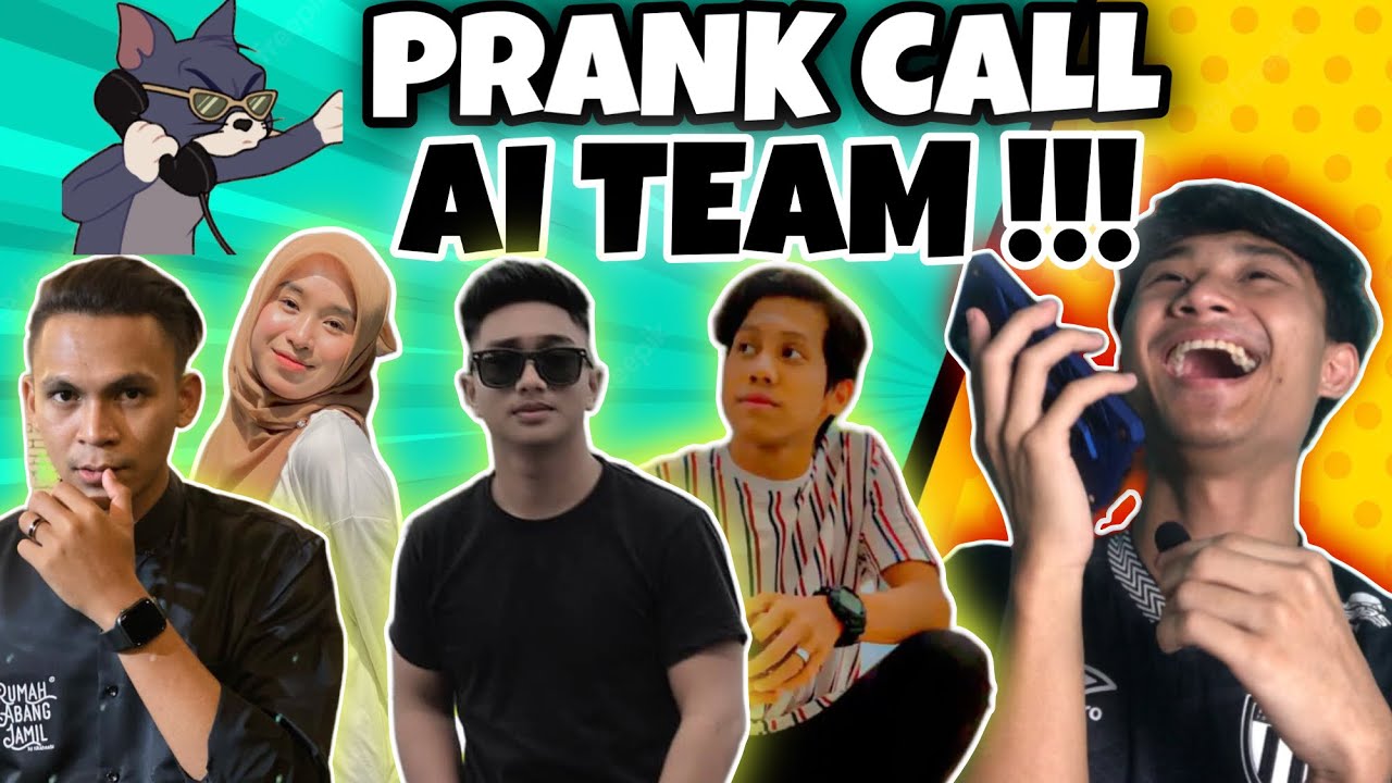 AKU PRANK CALL AI TEAM | FATIN MENGAMUK 😭 - YouTube