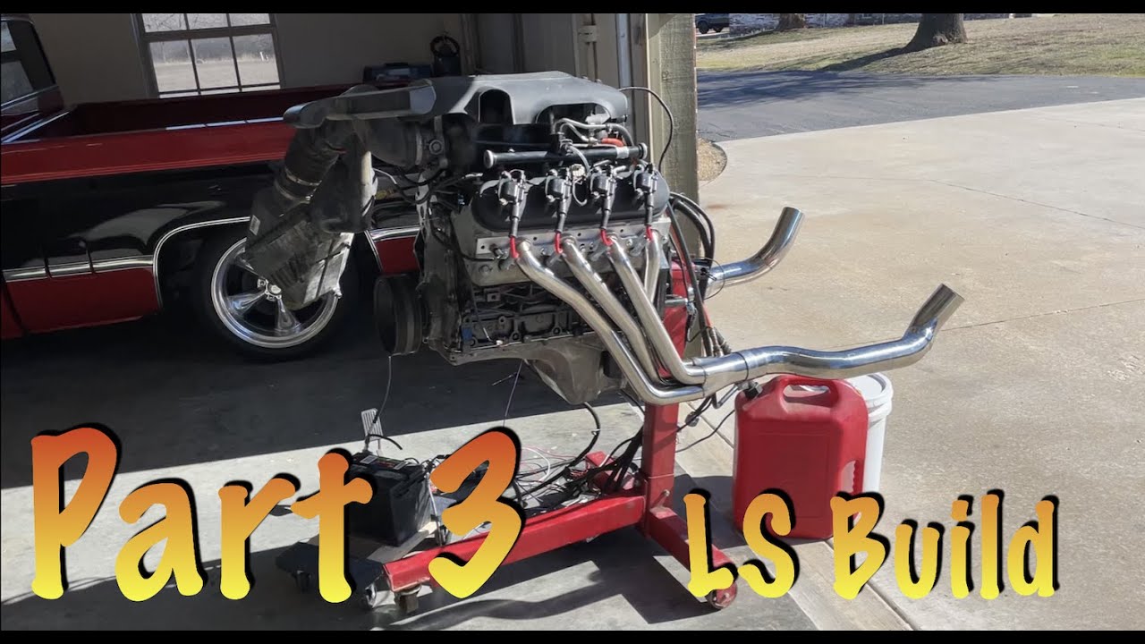 New Square Body Build Part 3: Building the Junkyard 5.3 LS - YouTube