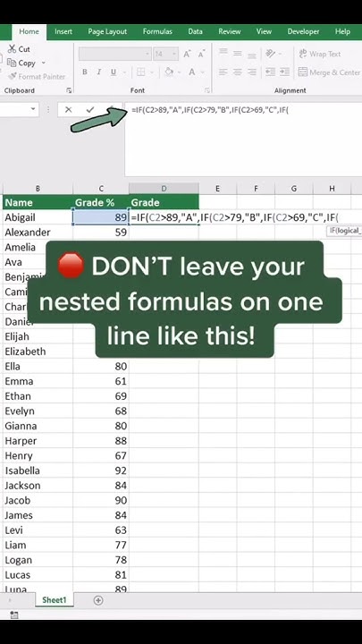 Formula Breaker Trick 📊 #excel #dataextractor #exceltips - YouTube