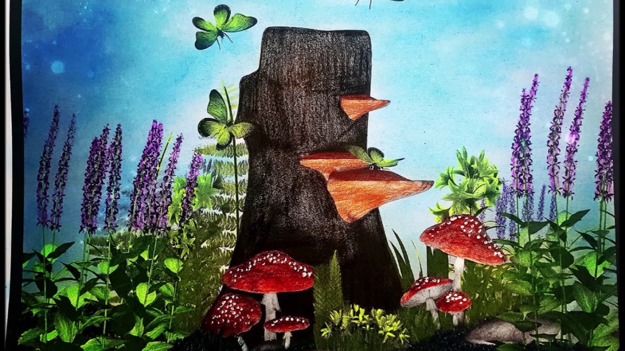 Dream world 2 - My 4 book is complete. Coloring book for adult. - YouTube