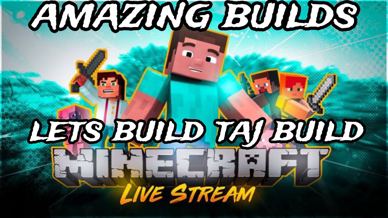 lets Build Tag Mahal In Minecraft Live In Minecraft (live-32) ||in ...