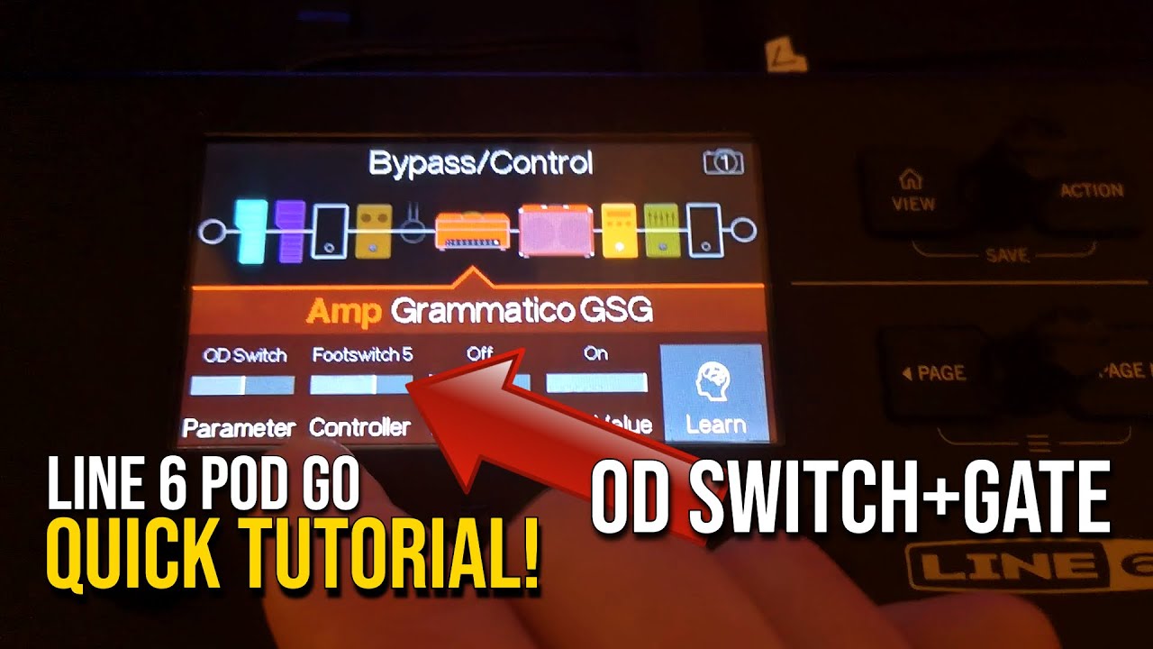 Line 6 POD Go: BEST Way To Handle NOISY Amps! | Stompbox Mode - YouTube