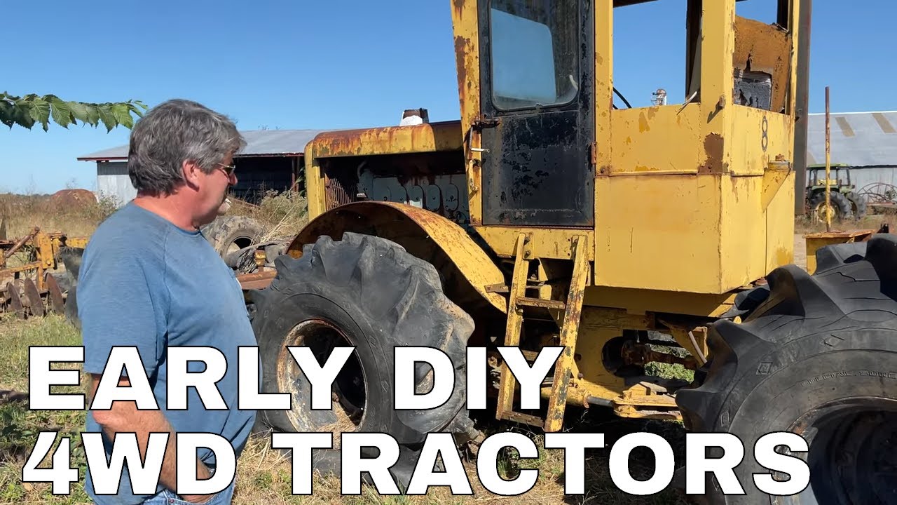 Early DIY 4WD Tractors | Alan Taggart - YouTube