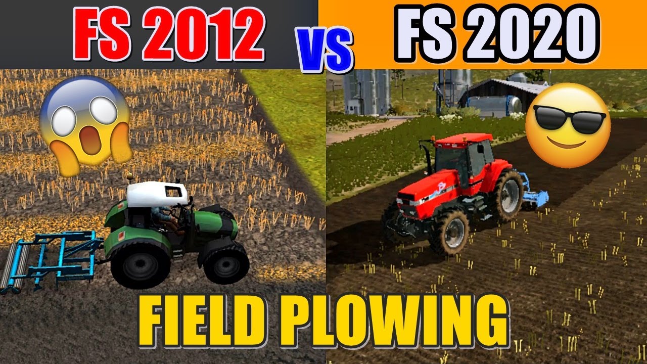 FIELD PLOWING fs 2012 and fs 20 │Farming Simulator EVOLUTION - YouTube