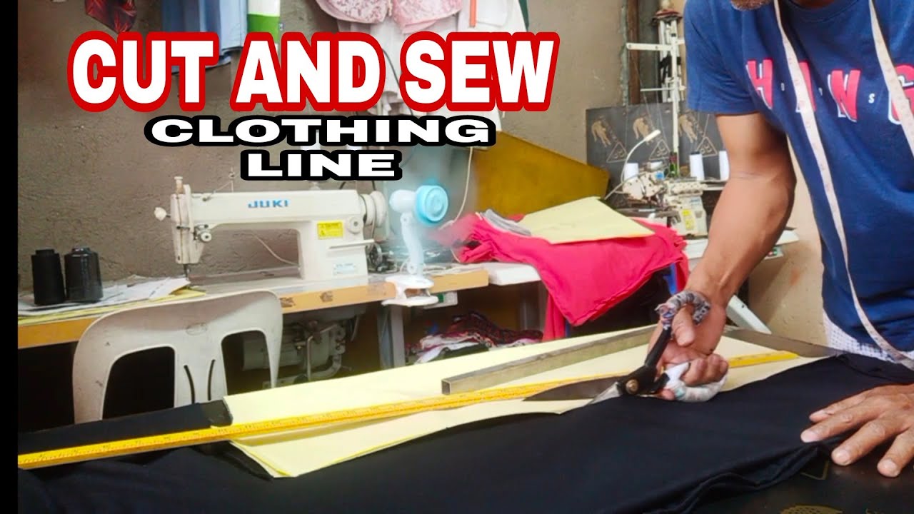 CUT AND SEW I CLOTHING LINE DESIGN - YouTube