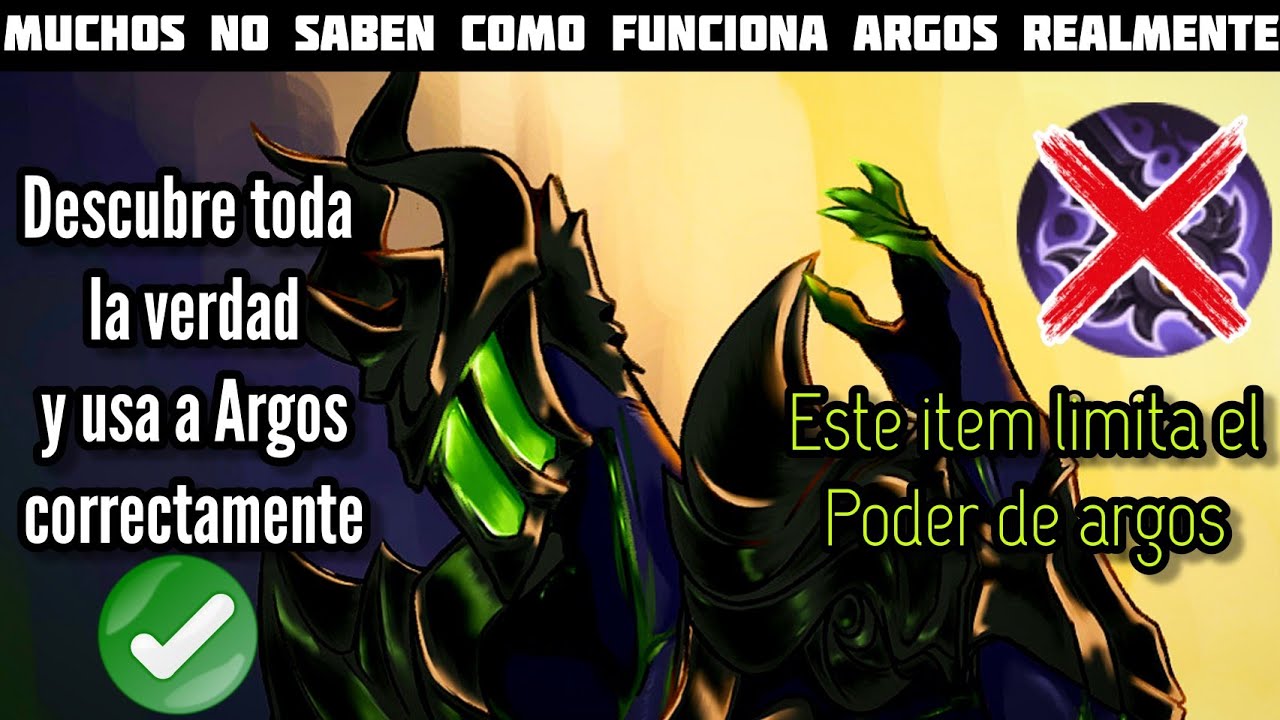 GUÍA AVANZADA DE ARGOS (REVAMP #2) MOBILE LEGENDS - YouTube