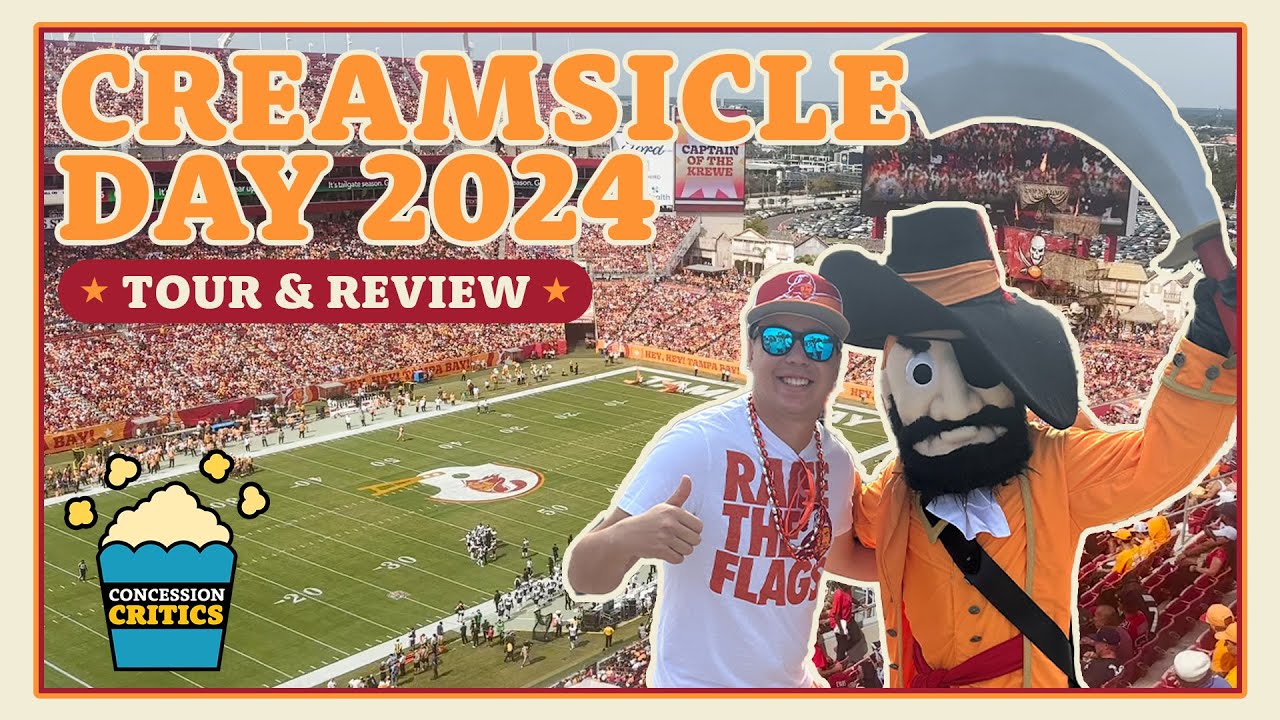 Buccaneers CREAMSICLE Gameday at Raymond James Stadium | Tour & Review ...