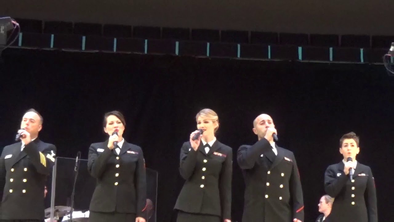 Navy Band Sea Chanters 2019 Tour- Seasons of Love - YouTube