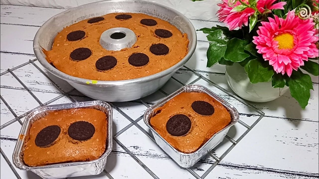 Bolu Pisang Milo hanya 2 Telur || Bolu Pisang Milo Terenak dengan oven ...