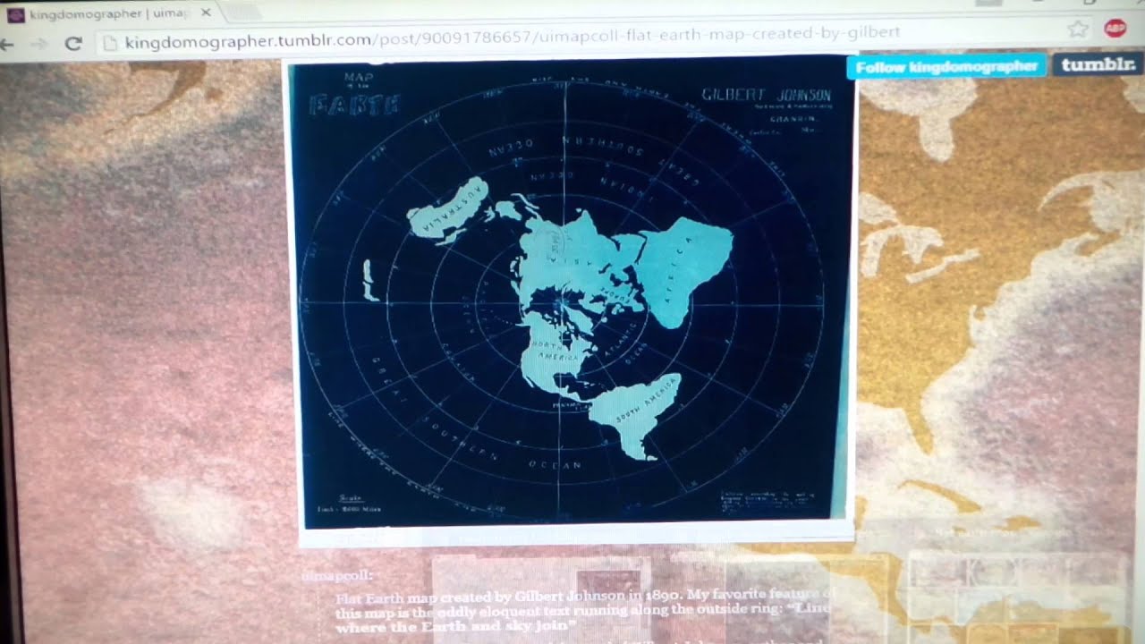 Flat earth speculation on the shape of the ice wall - YouTube