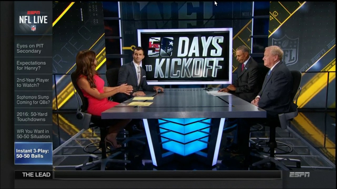 Best 50/50 Jump Ball Receivers | NFL Live - YouTube