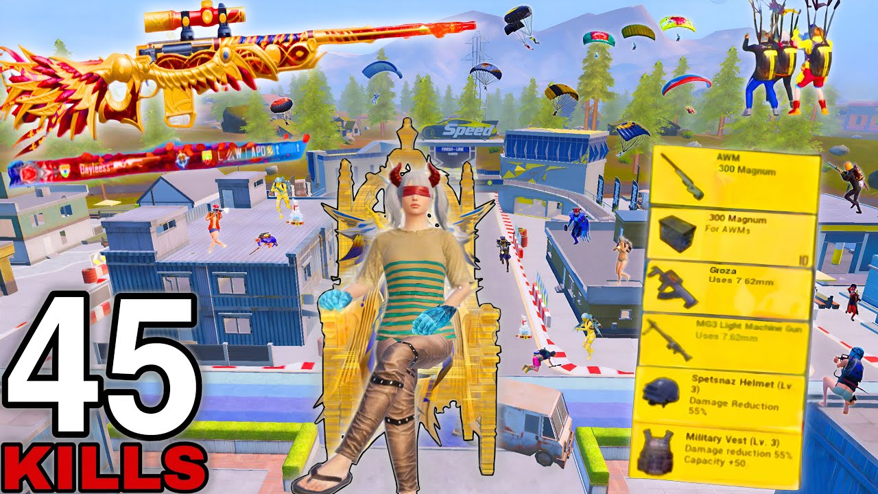 45Kills🔥MY BEST LIVIK GAMEPLAY in NEW MODE w/ HAC*ER SKINS😈SAMSUNG,A3 ...