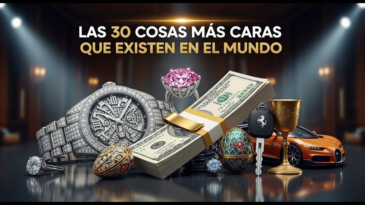 Las 30 cosas más caras que existen en el mundo - YouTube
