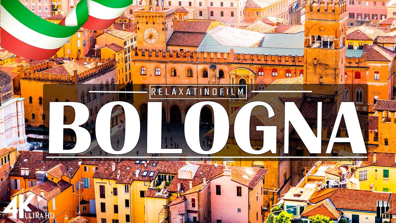 Beautiful Bologna 4K • Relaxing Italian Music, Instrumental Romantic ...