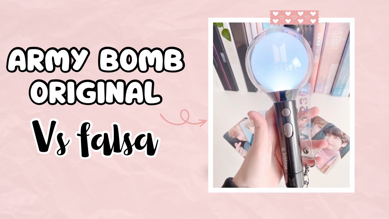 ARMY BOMB ORIGINAL VS FALSA - YouTube