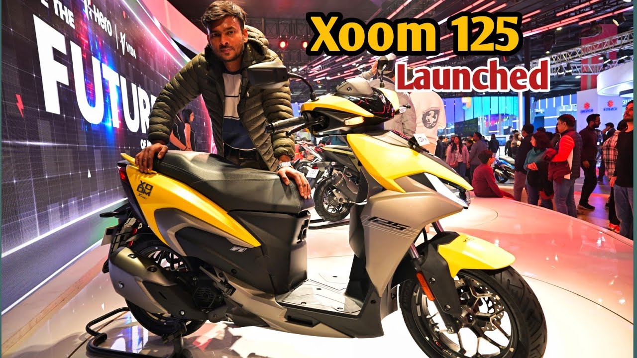 Hero Xoom 125 Launched 2025 New Model Detailed Review - YouTube