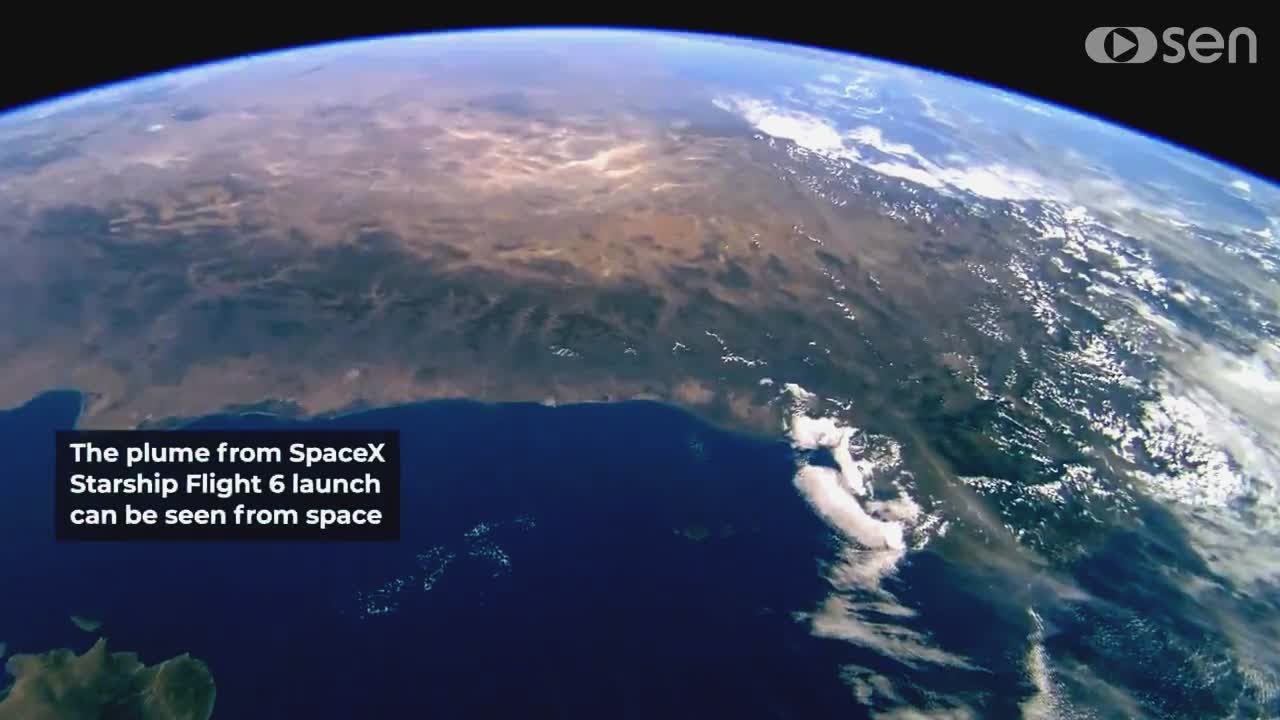 Congrats @SpaceX on the sixth Starship test! Launch plume captured from ...